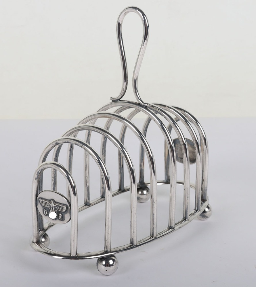 Extremely Rare Third Reich Deutsche Reichsbahn Toast Rack by Bruckmann ...