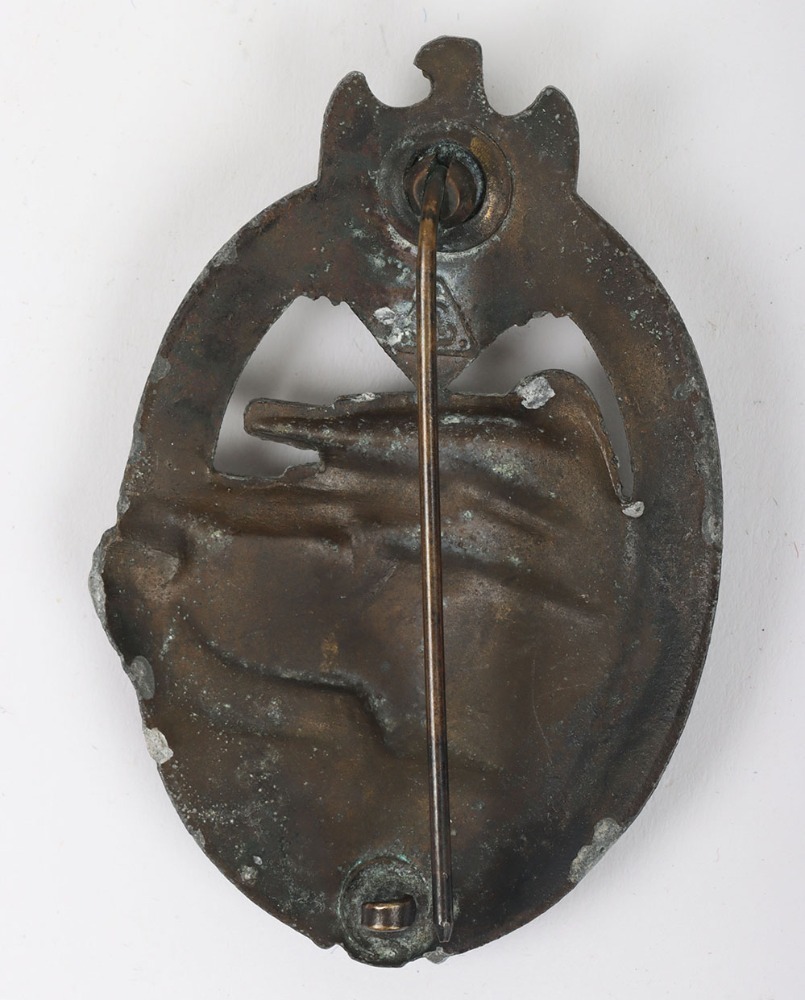 WW2 German Army / Waffen-SS Panzer Assault Badge in Bronze by Adolf ...