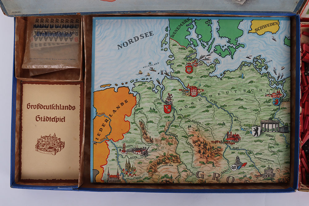Third Reich Hitler Youth Board Game