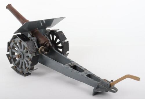 Well Detailed Model of an Imperial German Field Gun by Marklin