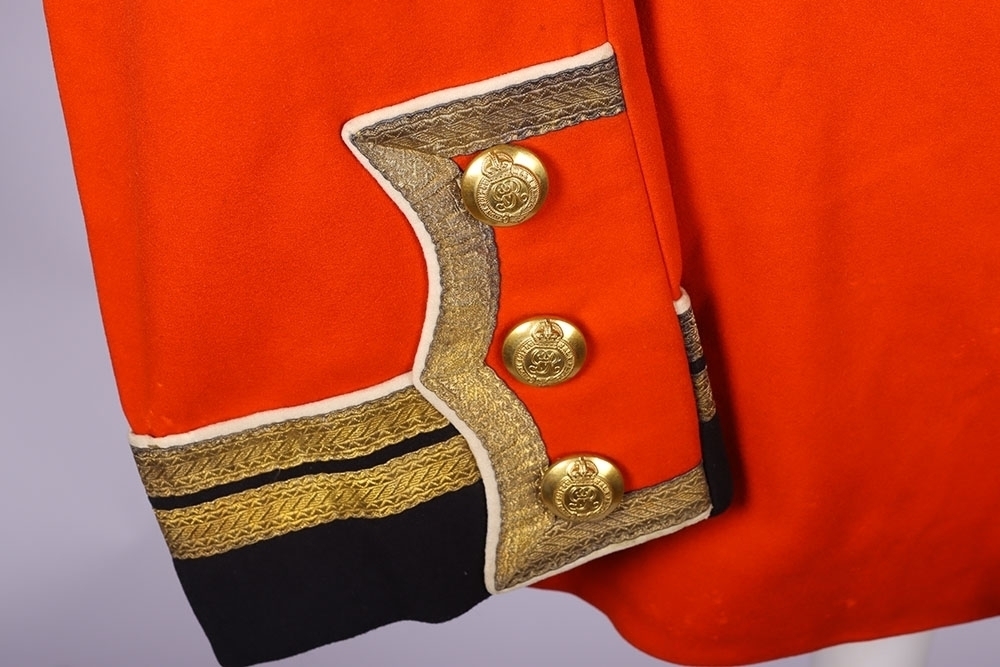 Post 1910 Scarlet Officers Tunic to a Brigadier of the Royal Engineers