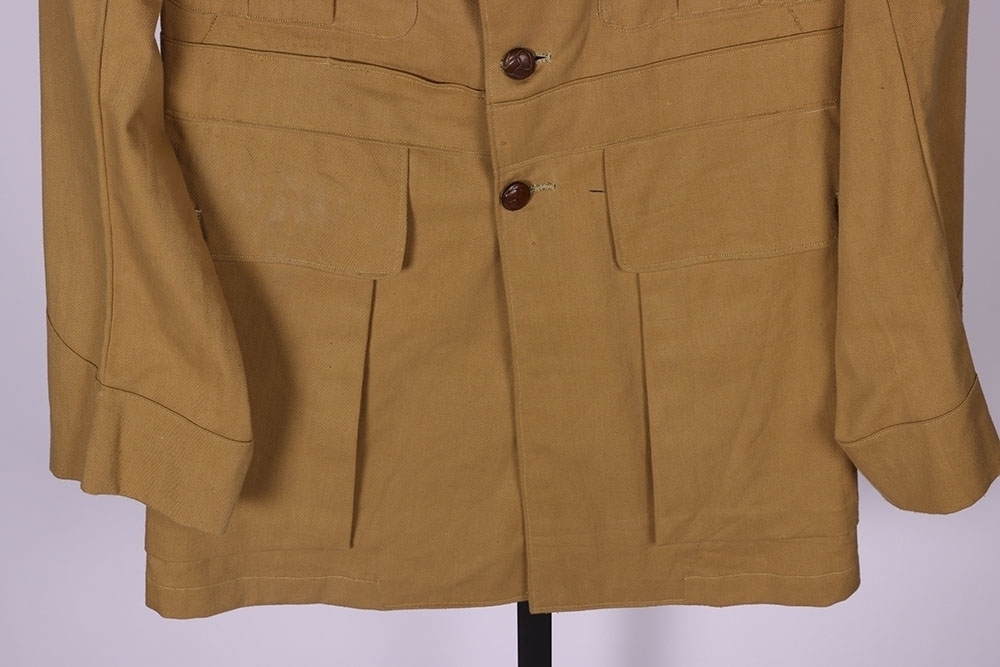 Great War Period Staff Officers Tropical KD Tunic