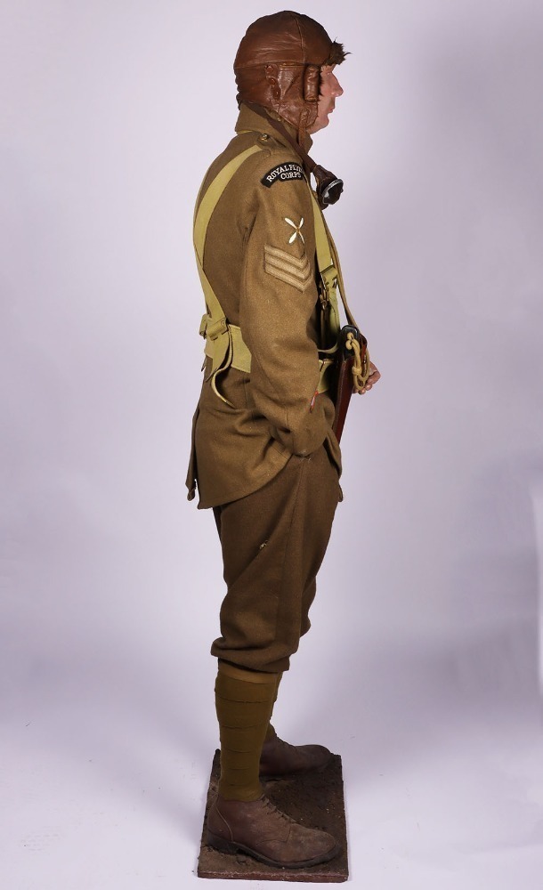 WW1 British Royal Flying Corps Museum Display