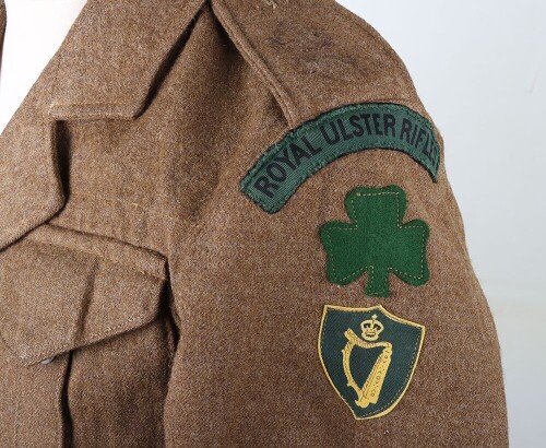 WW2 Royal Ulster Rifles Battle Dress Blouse