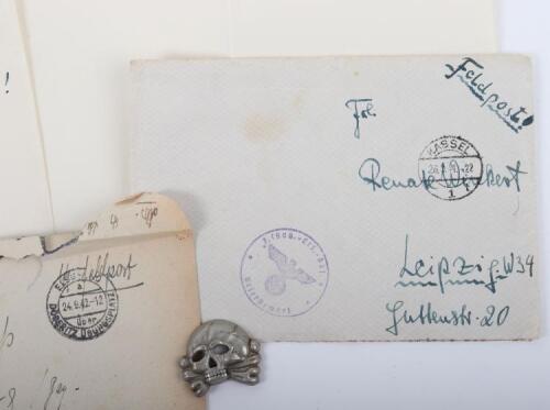 Waffen-SS Feldpost Pair