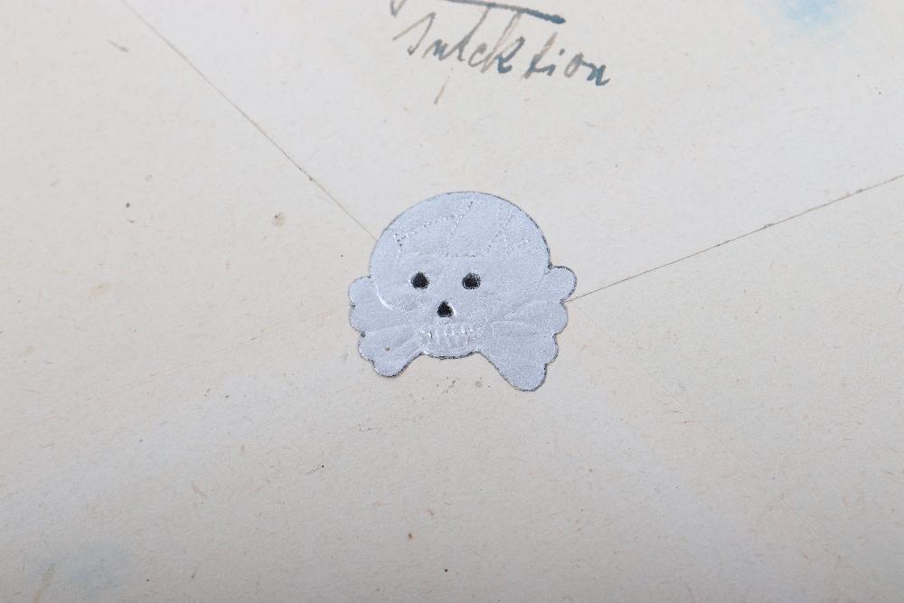 Waffen-SS Feldpost Pair