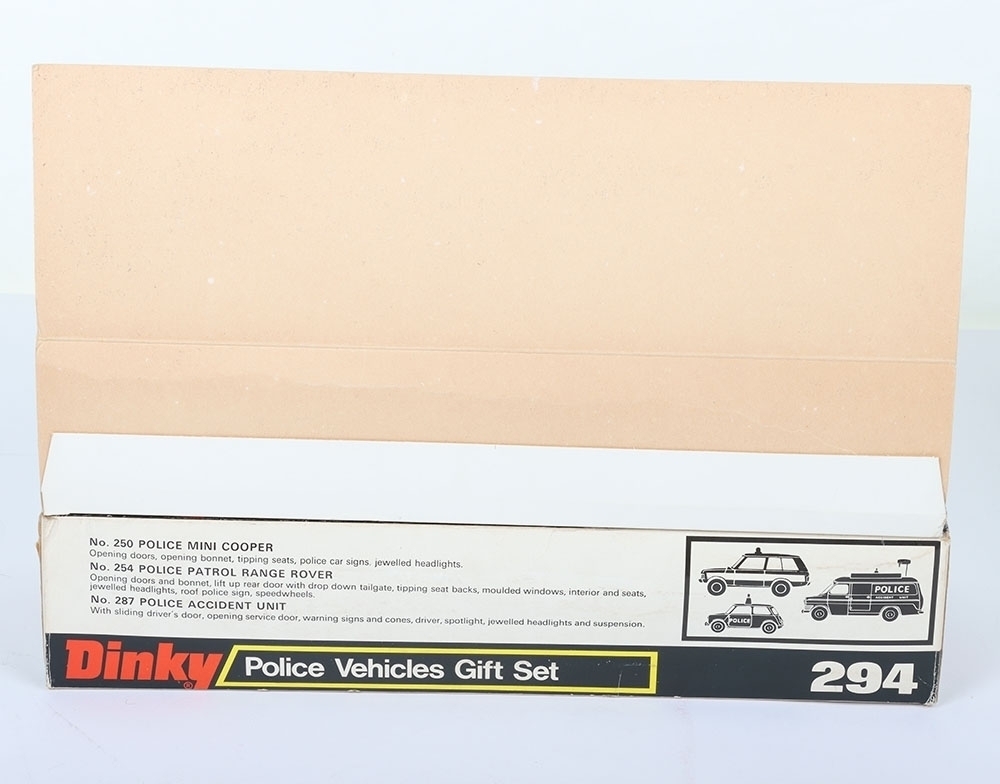 Dinky Toys 294 Police vehicles Gift Set, 2nd issue