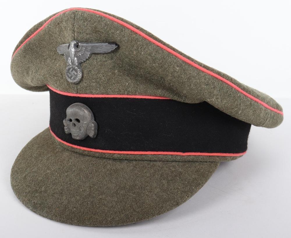 Waffen-SS Panzer Officers Peaked Cap