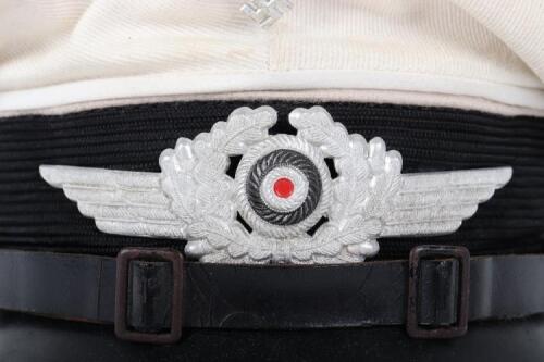 Luftwaffe Herman Goring Division NCO’s Summer Pattern Peaked Cap
