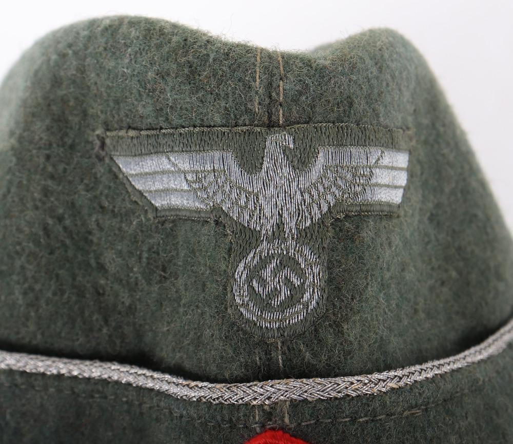 German Artillery Officers Overseas / Side Cap