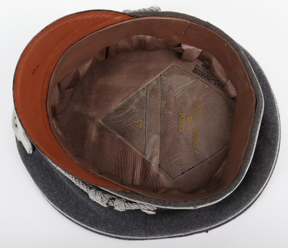 Third Reich NSKK Officer Attached to Luftwaffe Officers Peaked Cap