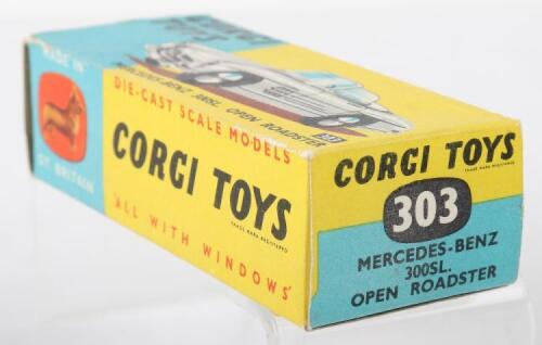 Corgi Toys 303 Mercedes-Benz 300SL. Open Roadster