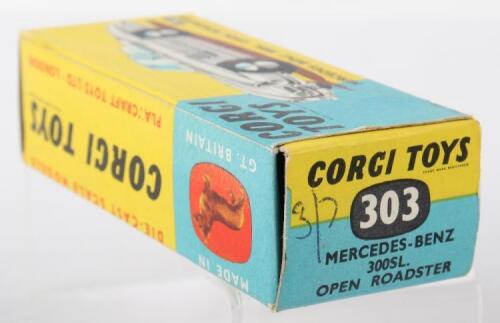 Corgi Toys 303 Mercedes-Benz 300SL. Open Roadster