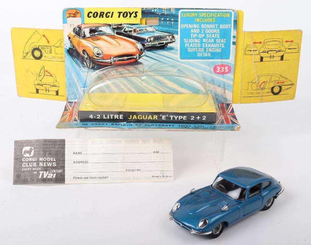 Corgi Toys 335 Jaguar 4.2 Litre 'E' Type 2 2