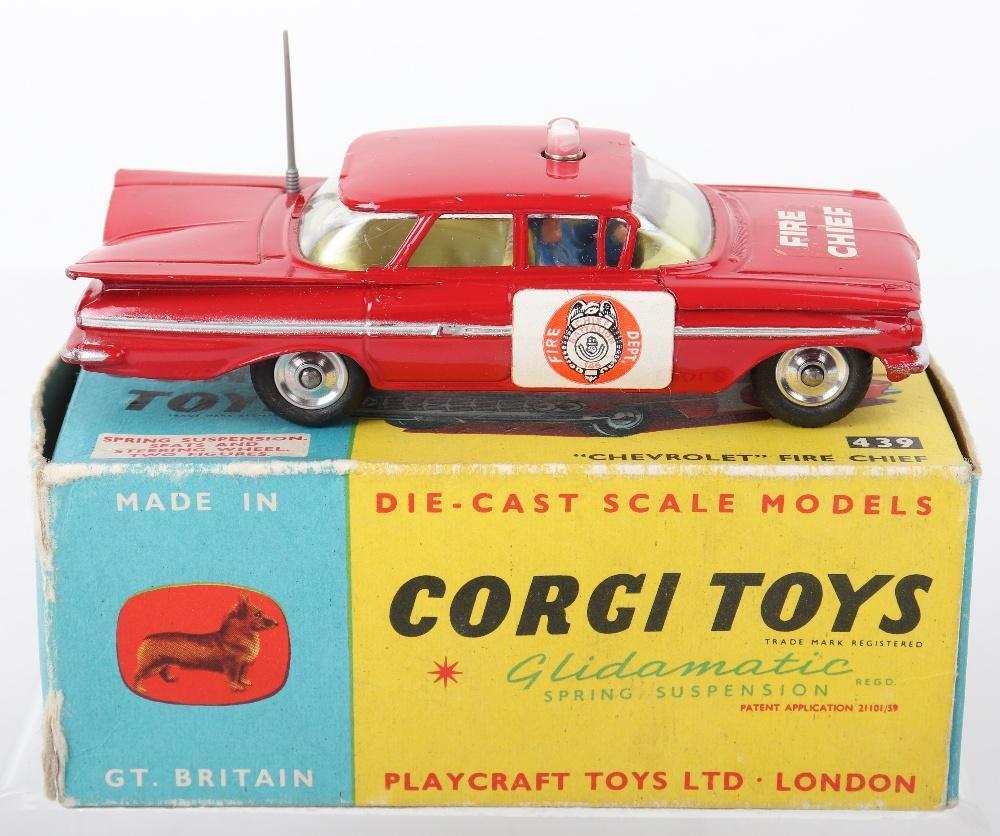 Corgi Toys 439 Chevrolet Impala Fire Chief