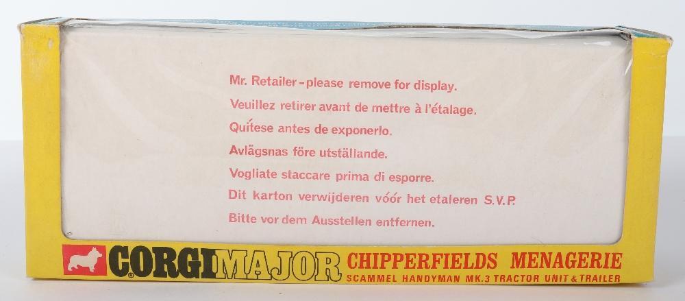 Corgi Major Toys 1139 Chipperfield’s Circus Menagerie Scammel
