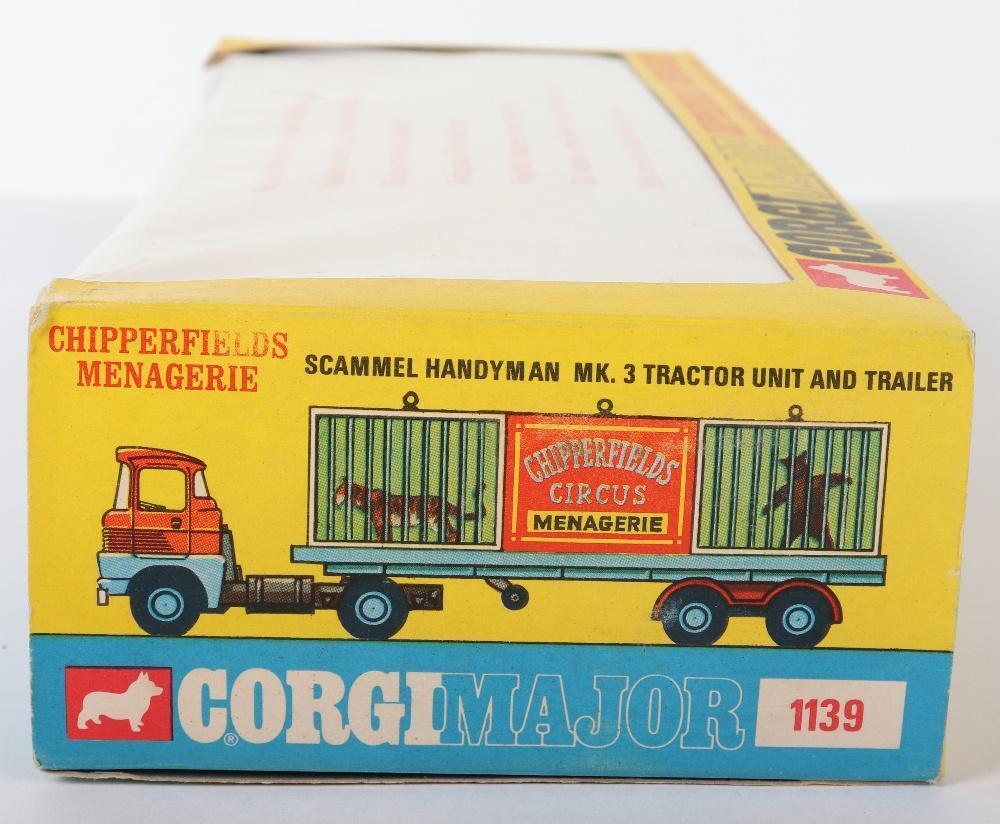 Corgi Major Toys 1139 Chipperfield’s Circus Menagerie Scammel