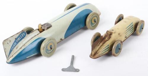 Chad Valley tinplate c/w Streamlined Racing car