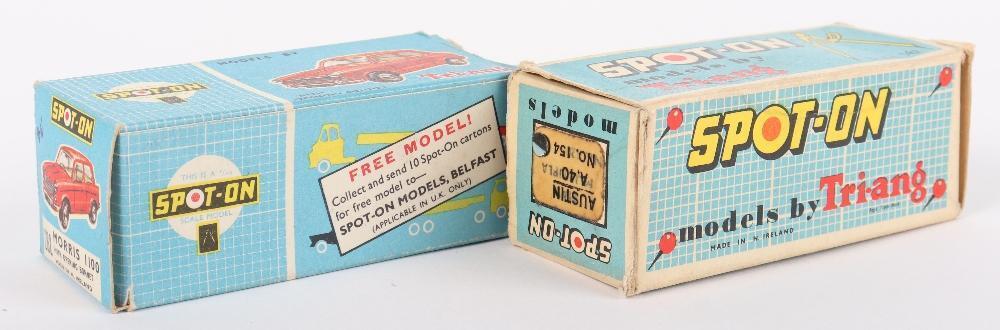 Two Original Tri-ang Spot On Models Empty Boxes