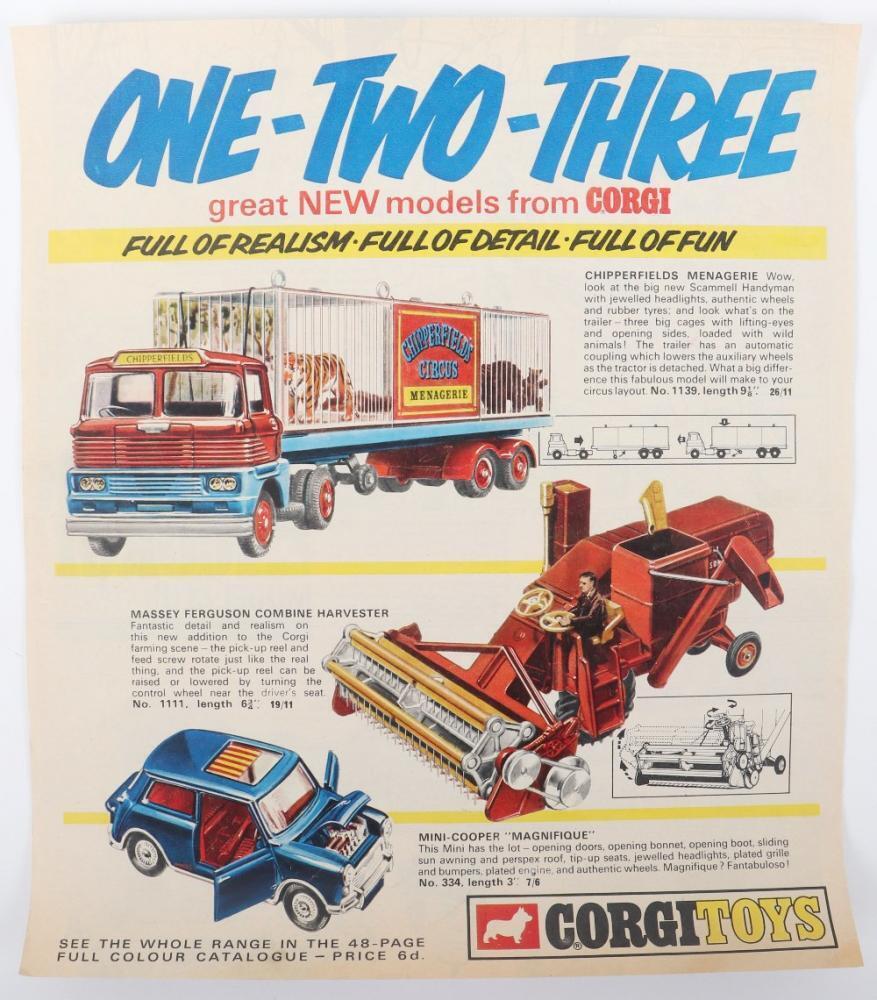 Corgi Major Toys 1139 Chipperfield’s Circus Menagerie Scammel