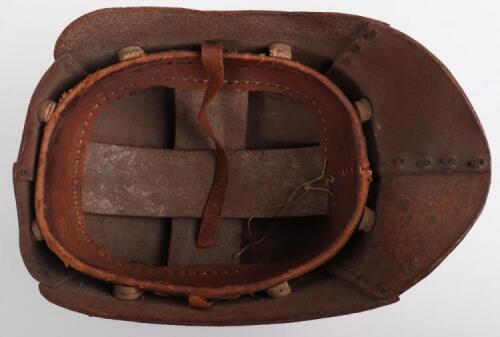 Extremely Rare WW1 British Tank Crew Protective Helmet