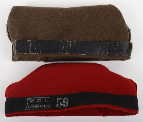 2x French Military Garrison / Side Caps