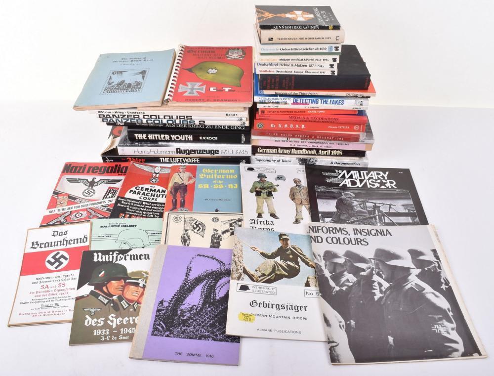 WW2 German and German Militaria Collecting Interest Books, including re ...