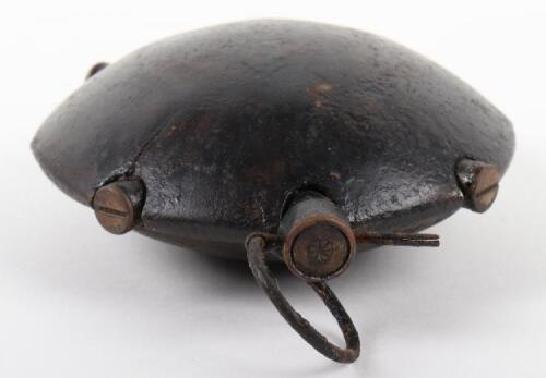 Inert WW1 German 1918 Disc (Turtle) Grenade
