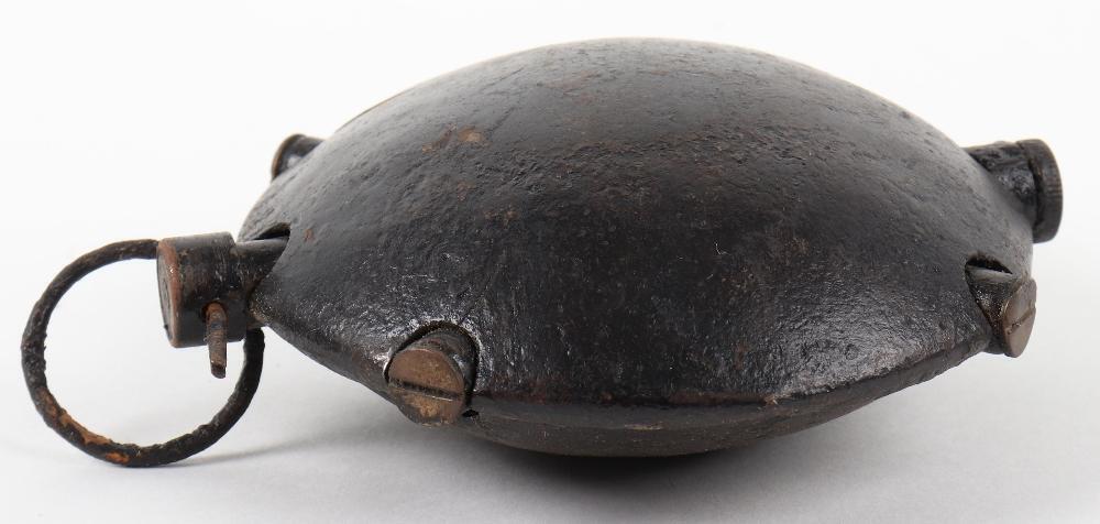 Inert WW1 German 1918 Disc (Turtle) Grenade