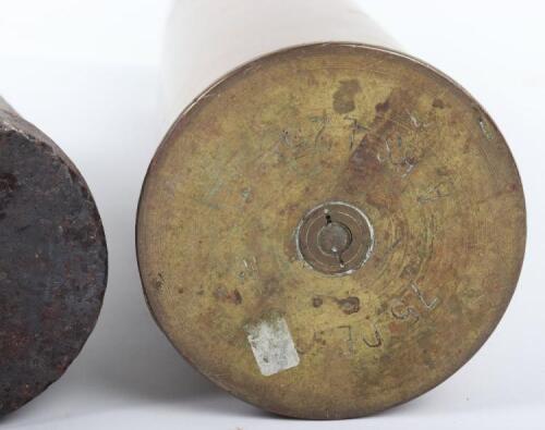 Inert WW1 French 75mm Shrapnel Cut Away Sectioned Shell