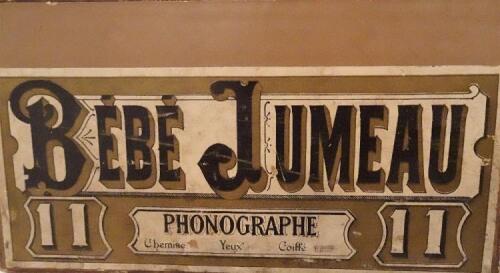 Rare all original Jumeau ‘Bebe Phonograph’ bisque head Bebe with five ...