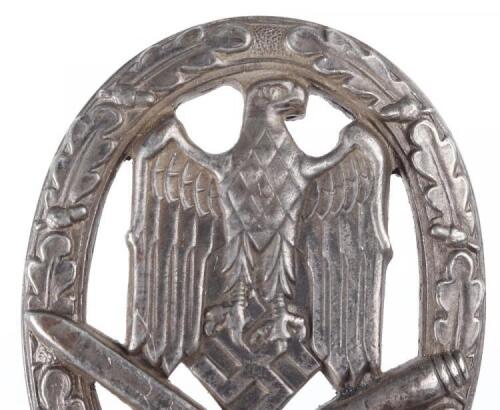 WW2 German Army / Waffen-SS General Assault Badge by Rudolf Karneth