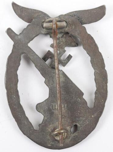 WW2 German Luftwaffe Flak Badge by Walter & Henlein