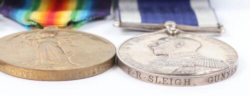 Royal Marine Artillery Naval Long Service Medal Group of Four