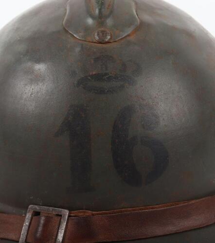 WW1 Italian Adrian Pattern Steel Combat Helmet