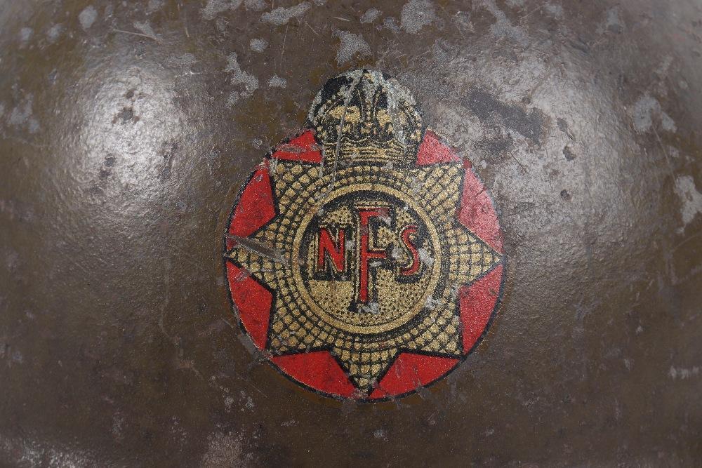 WW2 British National Fire Service Helmet for Maidstone District West ...