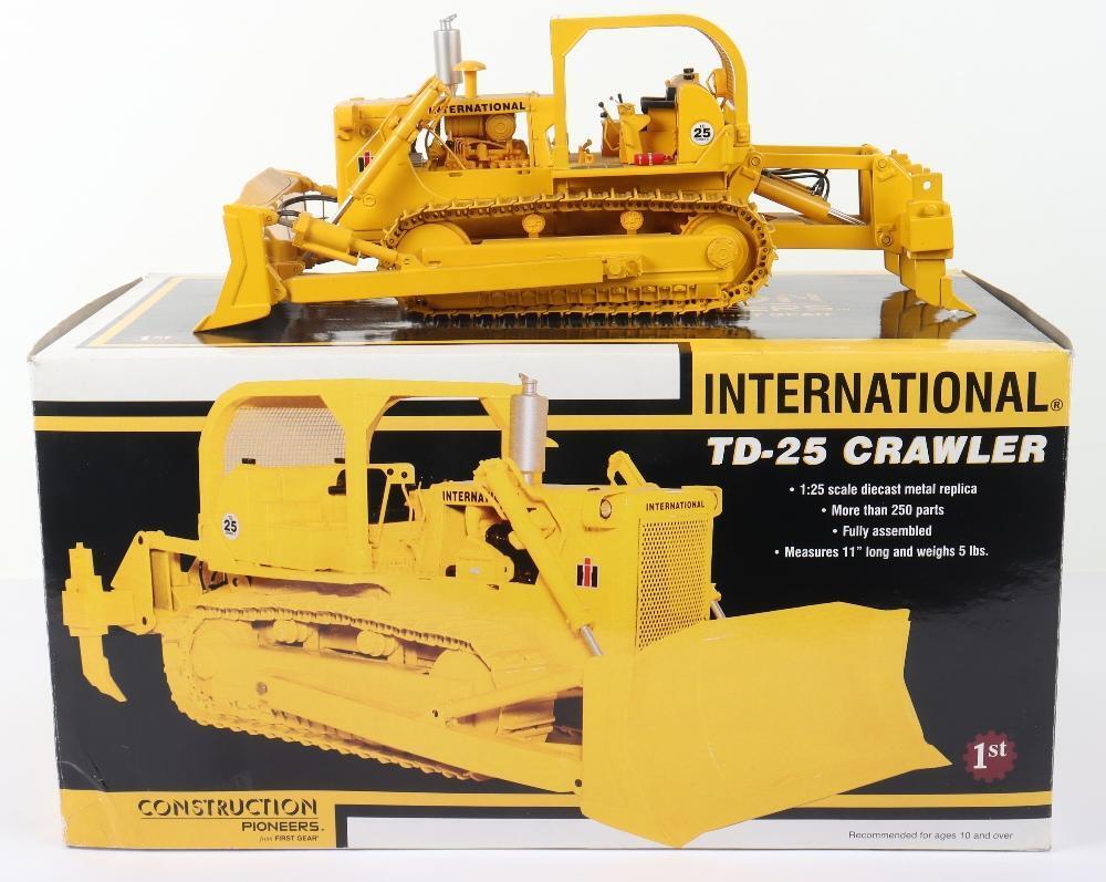 Construction Pioneers from First Gear a 1:25 scale Diecast model TD-25 ...