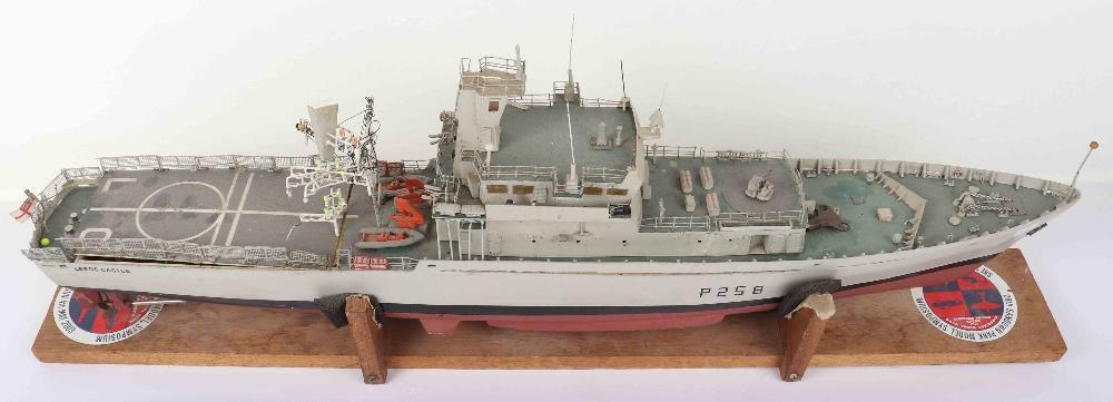 Scratch Built Boat working model of HMS Leeds castle