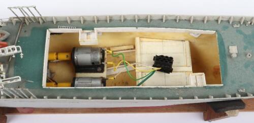 Scratch Built Boat working model of HMS Leeds castle