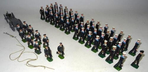 Britains set 1510, British Sailors in regulation dress in original ...
