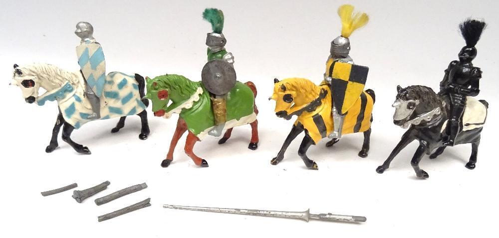 Britains set 1664, Knights of Agincourt on foot in original Historical ...