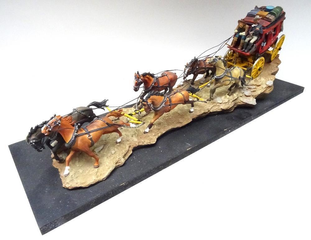 Andrea: Black Hawk, Wild West Concord Stage Coach