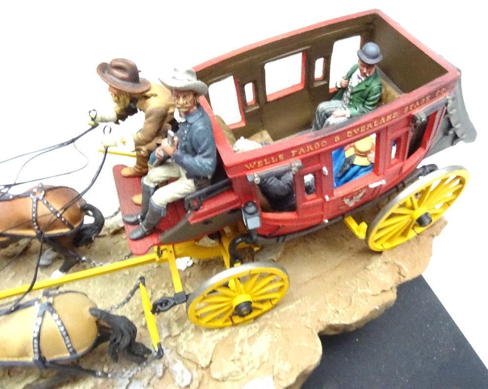 Andrea: Black Hawk, Wild West Concord Stage Coach