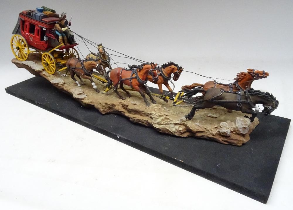 Andrea: Black Hawk, Wild West Concord Stage Coach