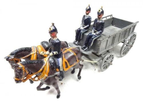 Britains set 146, Army Supply Corps two-horse GS Waggon