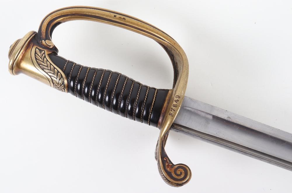 French Infantry Officers Sword