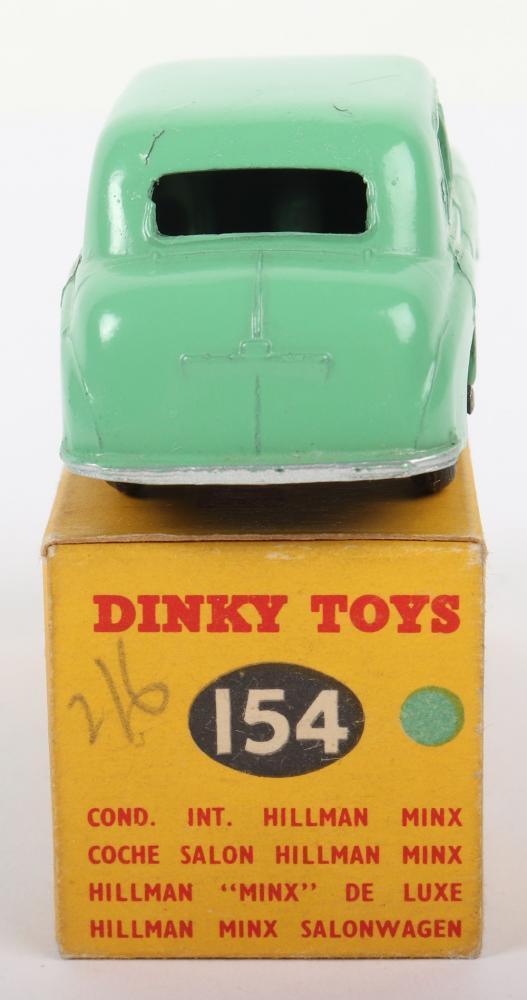 Dinky Toys 154 Hillman Minx Saloon,light green body