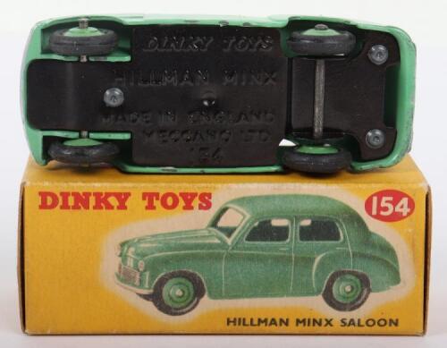 Dinky Toys 154 Hillman Minx Saloon,light green body