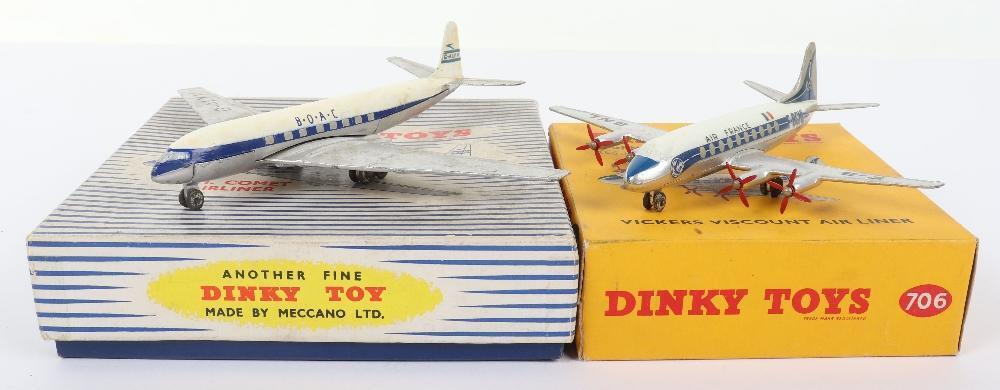 Two Dinky Toys Aircraft