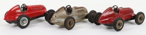 Three Original Unboxed Schuco Studio Mercedes Racing cars